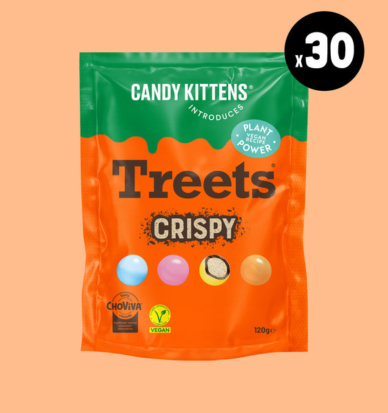 Treets Crispy Bag (Case of 30 x 120g) – Candy Kittens