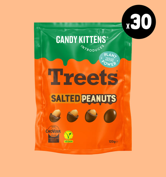 Treets Salted Peanuts Bag (Case of 30 x 120g) – Candy Kittens