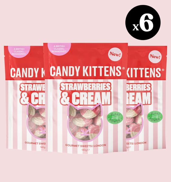A British Classic Reimagined: Strawberries & Cream – Candy Kittens