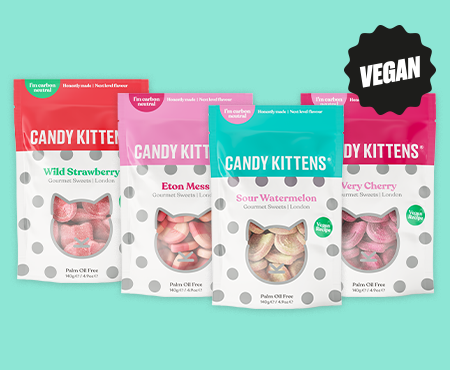 Candy Kittens | Gourmet Vegan Sweets | Personalised Sweets