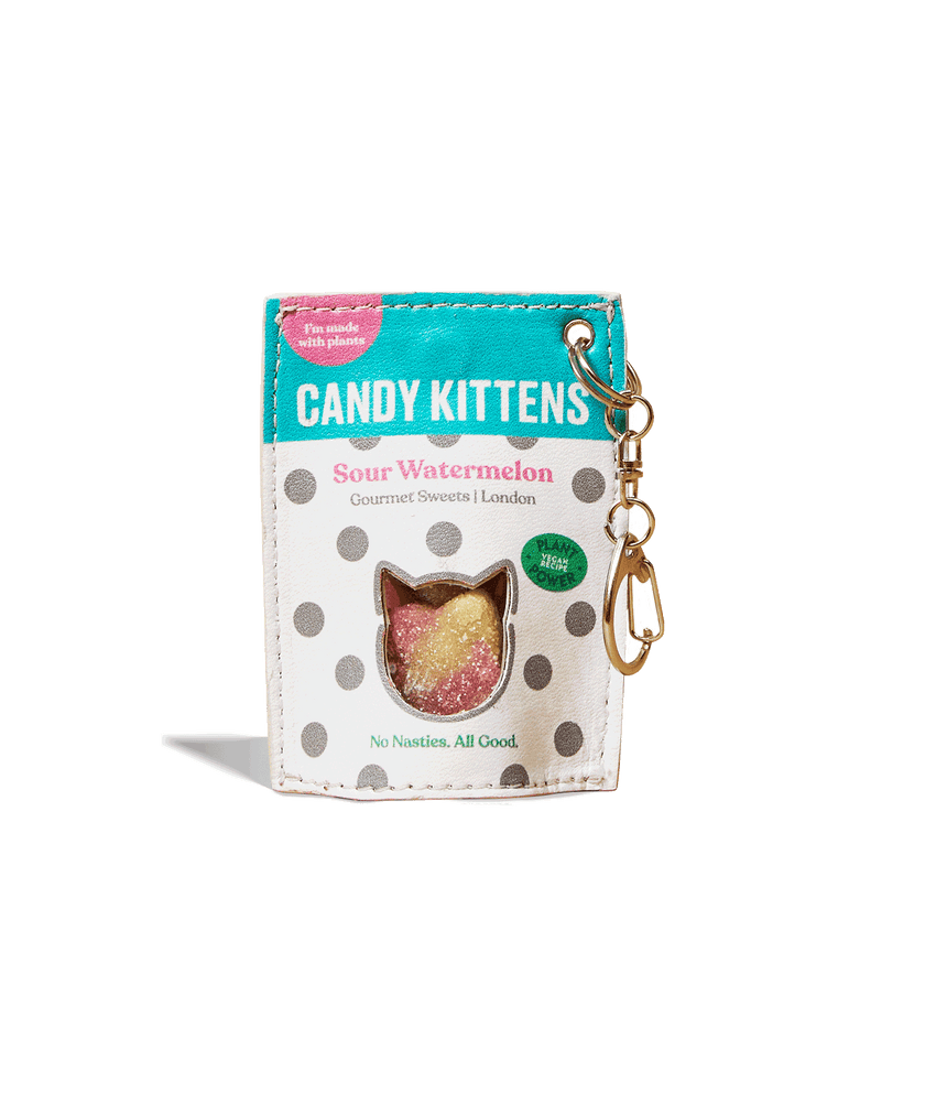 Candy Kittens Vegan Leather Charm